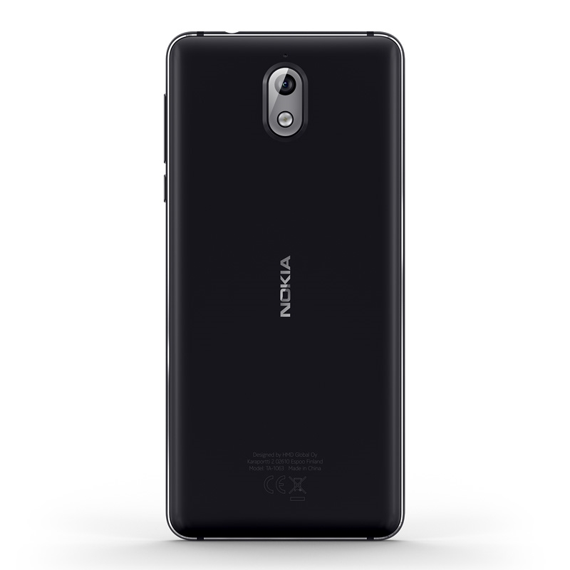 Nokia 3.1 Android One (4G/LTE, 16GB/2GB) - Black/Chrome | AUDITECH