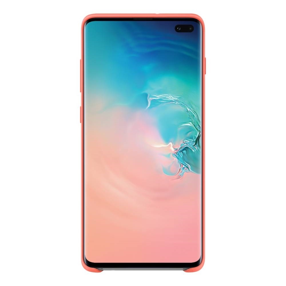 Samsung Silicone Cover for Samsung Galaxy S10+ (Pink) | AUDITECH