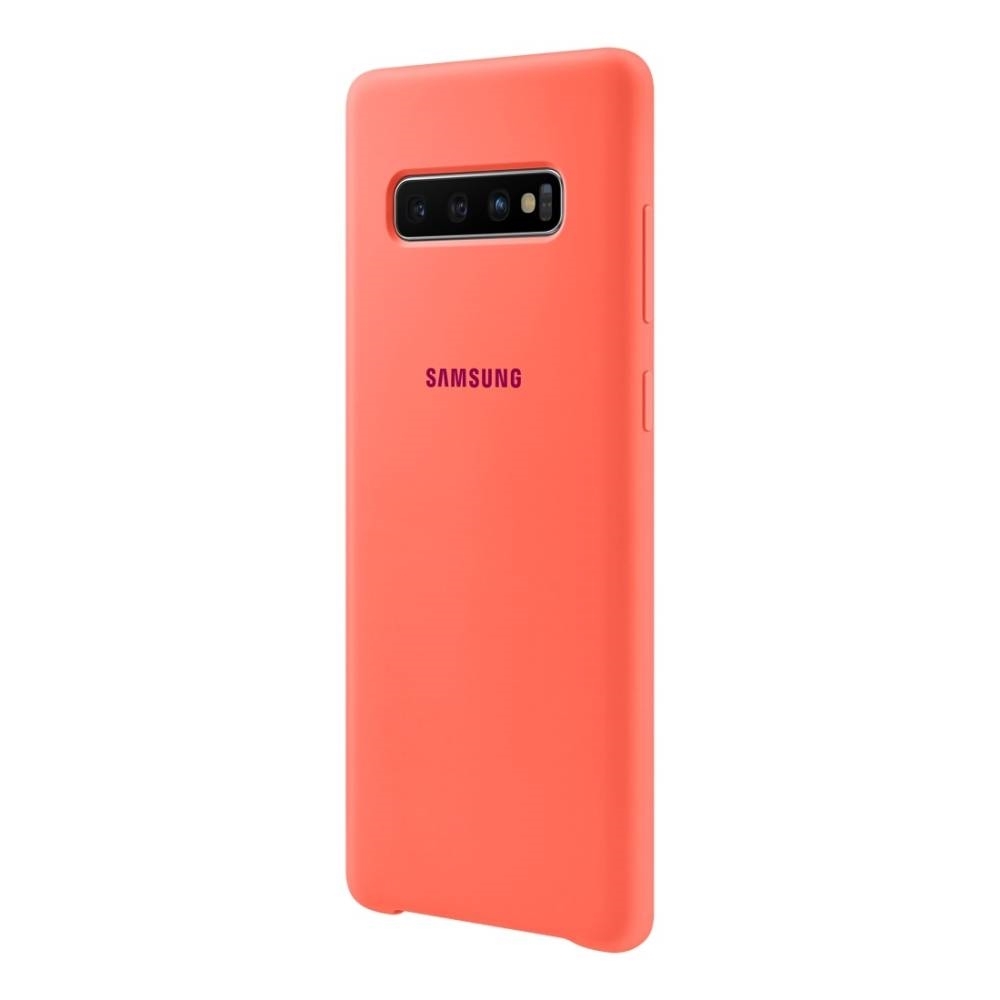 Samsung Silicone Cover for Samsung Galaxy S10+ (Pink) | AUDITECH