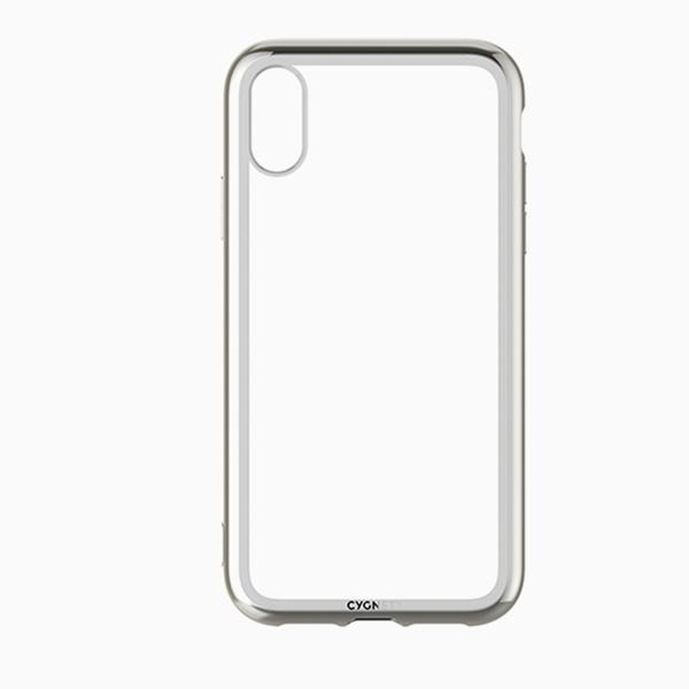Cygnett Ozone 9H Case for iPhone XS Max (Clear & White) | AUDITECH