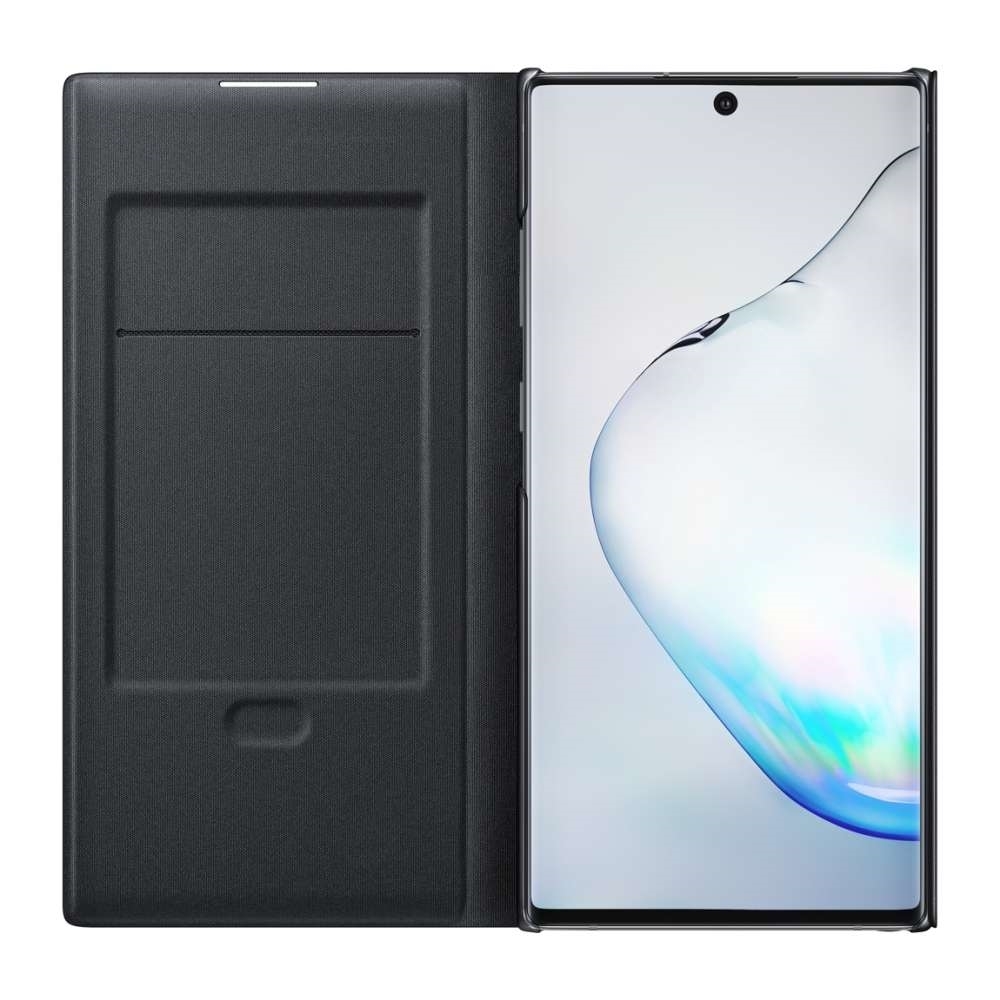 Samsung LED View Galaxy Note10+ Plus Wallet Cover (Black) | AUDITECH