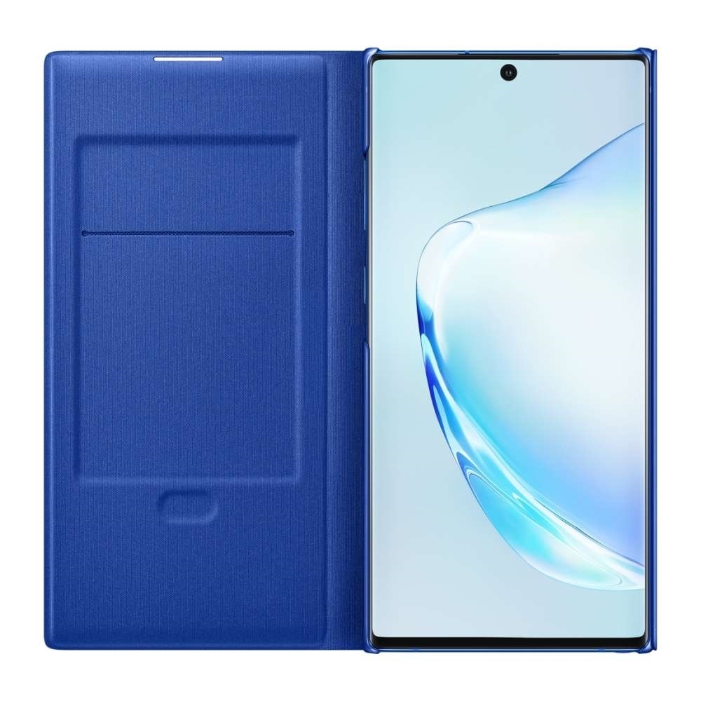 Samsung LED View Galaxy Note10+ Plus Wallet Cover(Blue) | AUDITECH