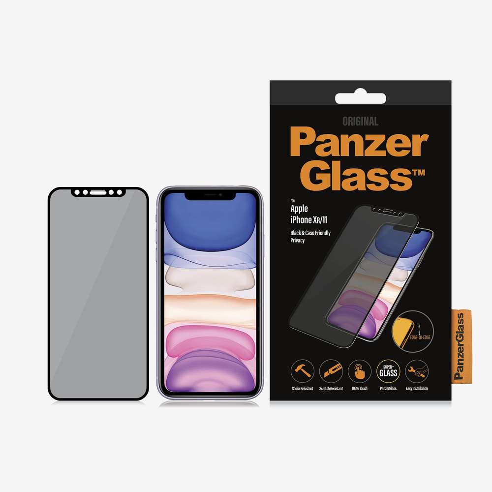 PanzerGlass iPhone 11 & XR Privacy Glass Screen Protector | AUDITECH