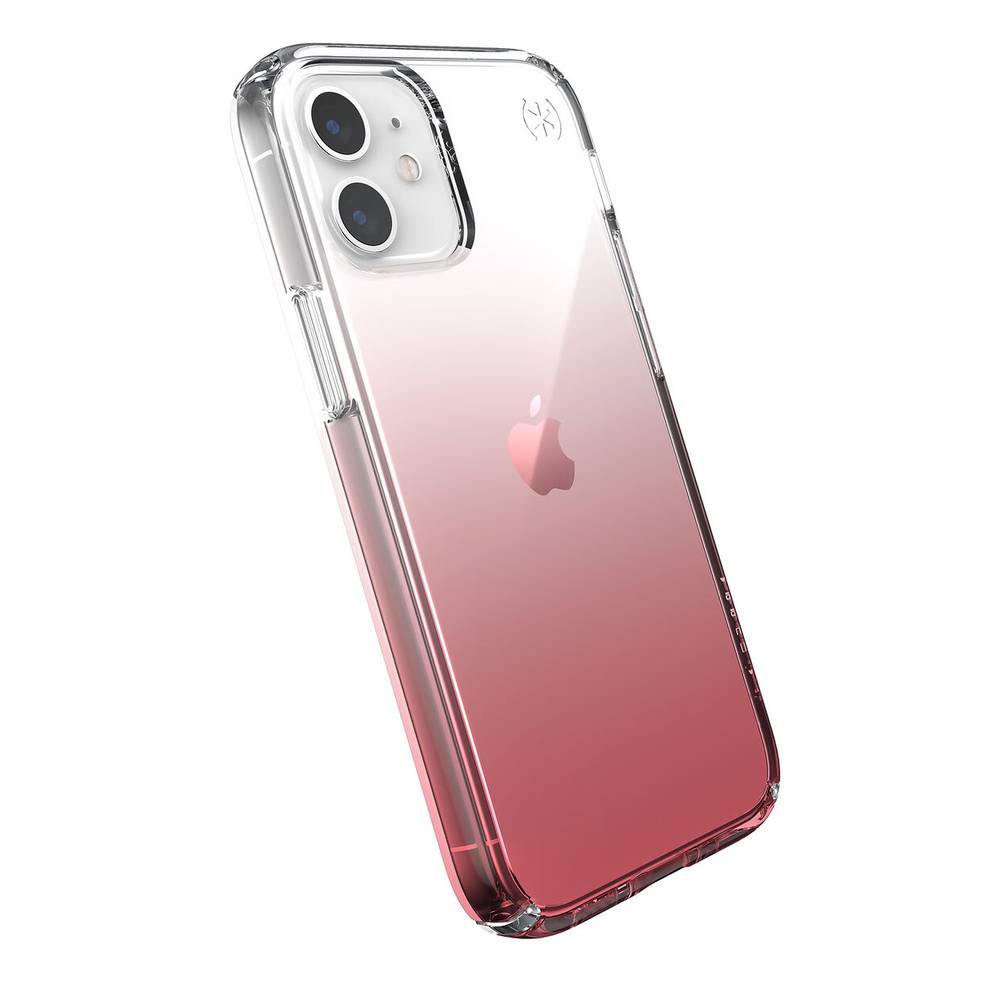 Speck Presidio Perfect-Clear Case for iPhone 12 Mini (Ombre Pink ...