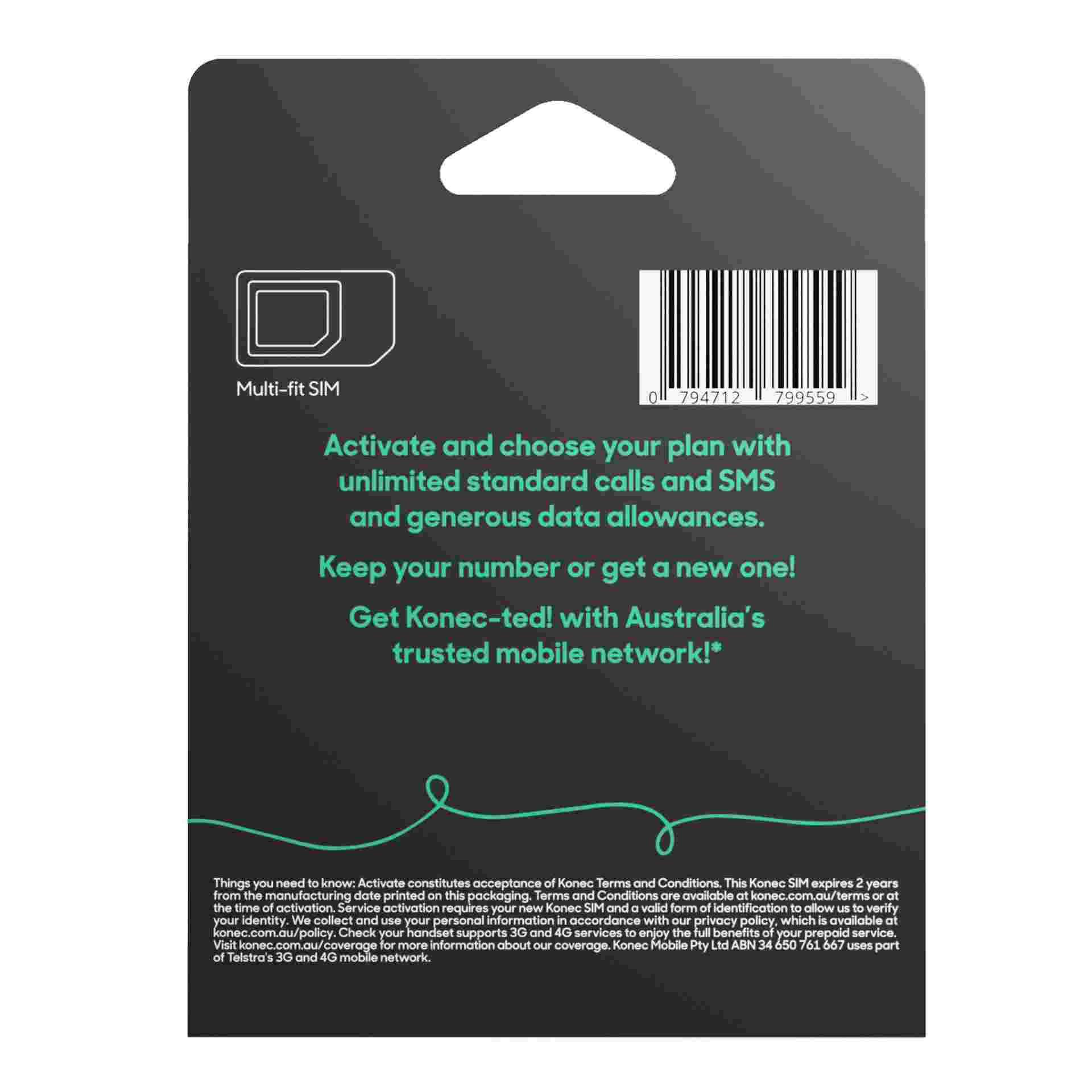 Konec Long Life 365 SIM Starter Kit | AUDITECH