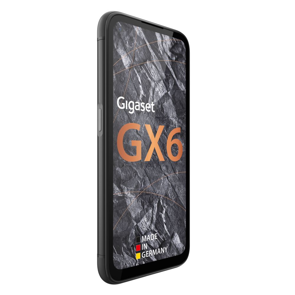 Gigaset GX6 Pro Rugged 5G Smartphone (Dual SIM, IP68, 128GB/8GB) - Black | AUDITECH