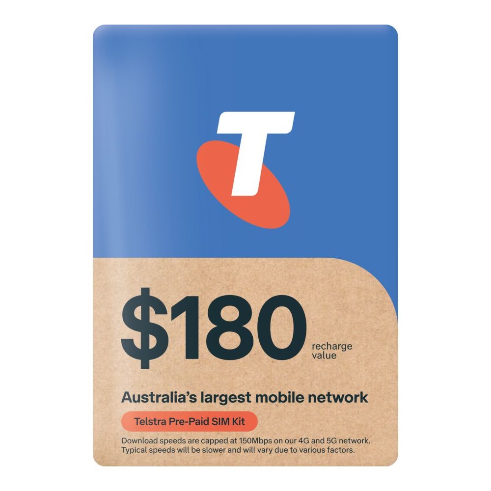 Telstra $180 Prepaid SIM Starter Kit | AUDITECH