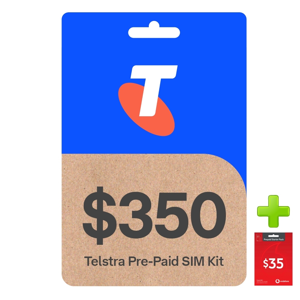 Telstra $350 Prepaid SIM Starter Kit | AUDITECH